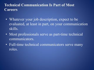 Technical communication | PPTX