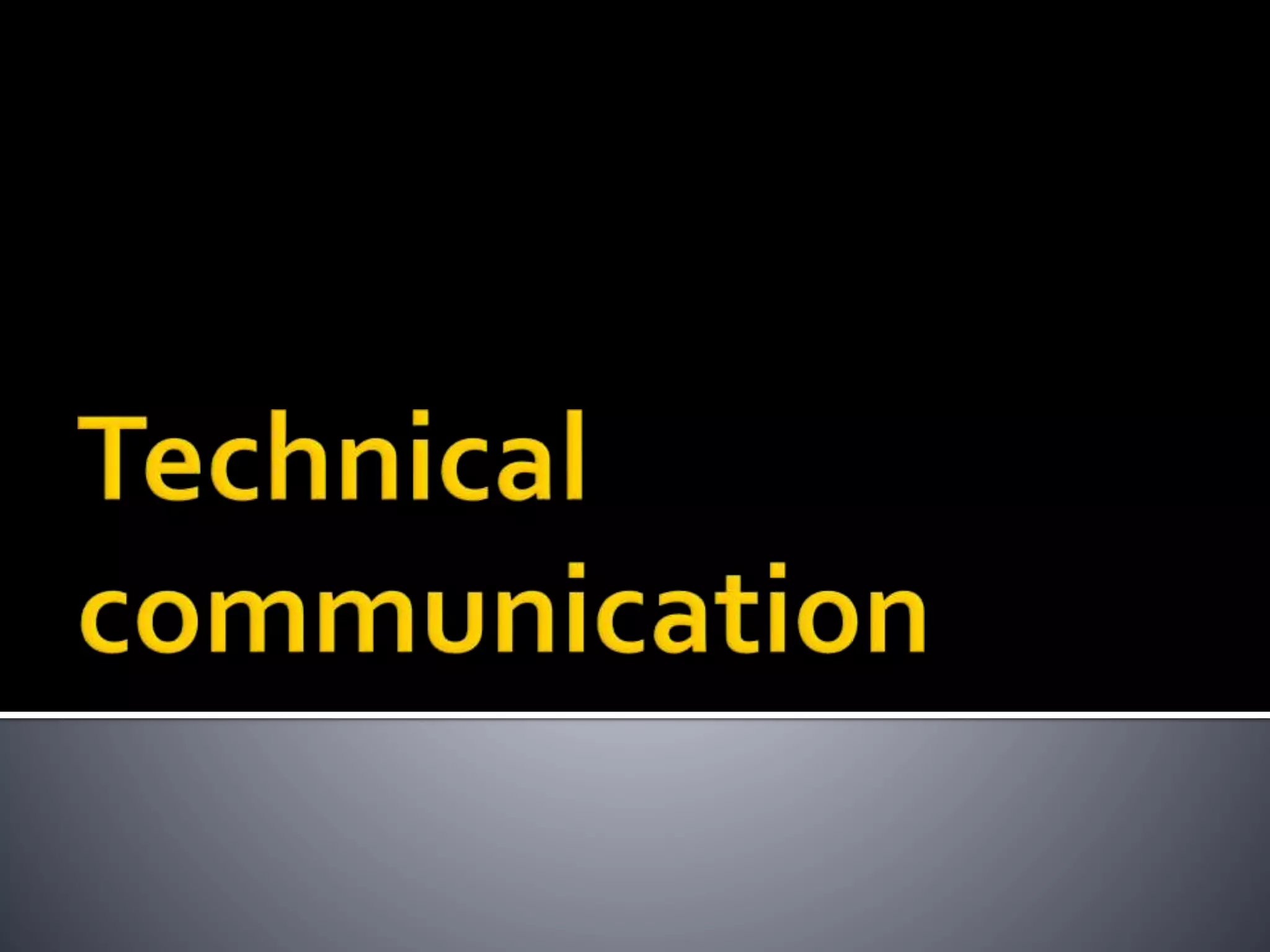 Technical communication | PPTX | Email | Internet