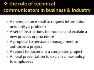 Technical communication | PPTX | Email | Internet