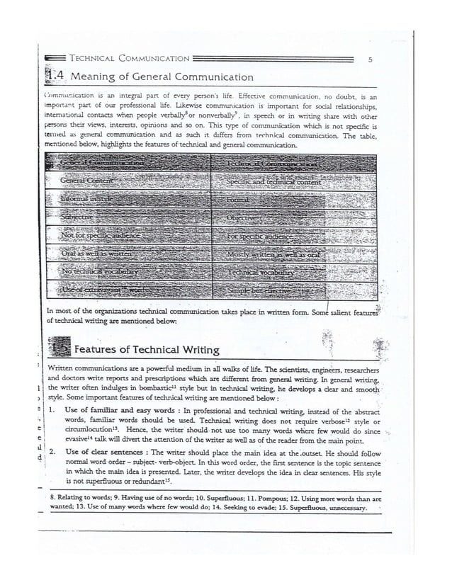 Technical Communication for BTech student | PDF