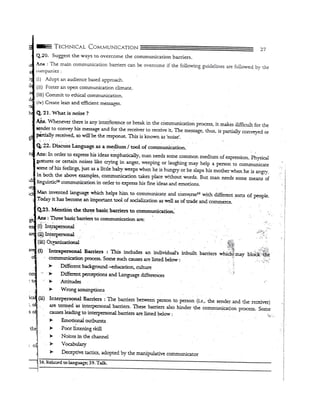 Technical Communication for BTech student | PDF