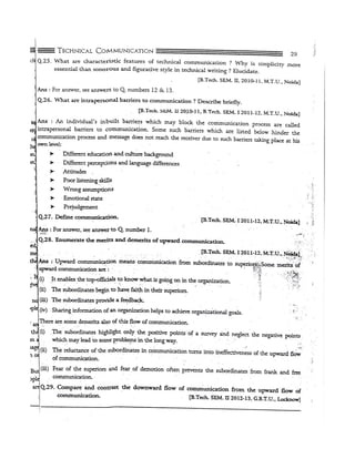 Technical Communication for BTech student | PDF