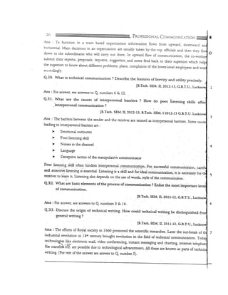 Technical Communication for BTech student | PDF