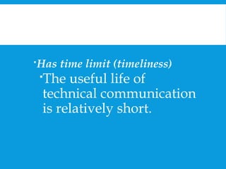 Technical comunication | PPT