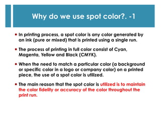 Technical concepts for graphic design production 5 | PPT