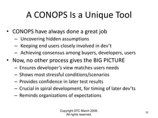 ATI Technical CONOPS and Concepts Technical Training Course Sampler | PDF