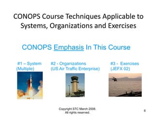 ATI Technical CONOPS and Concepts Technical Training Course Sampler | PDF