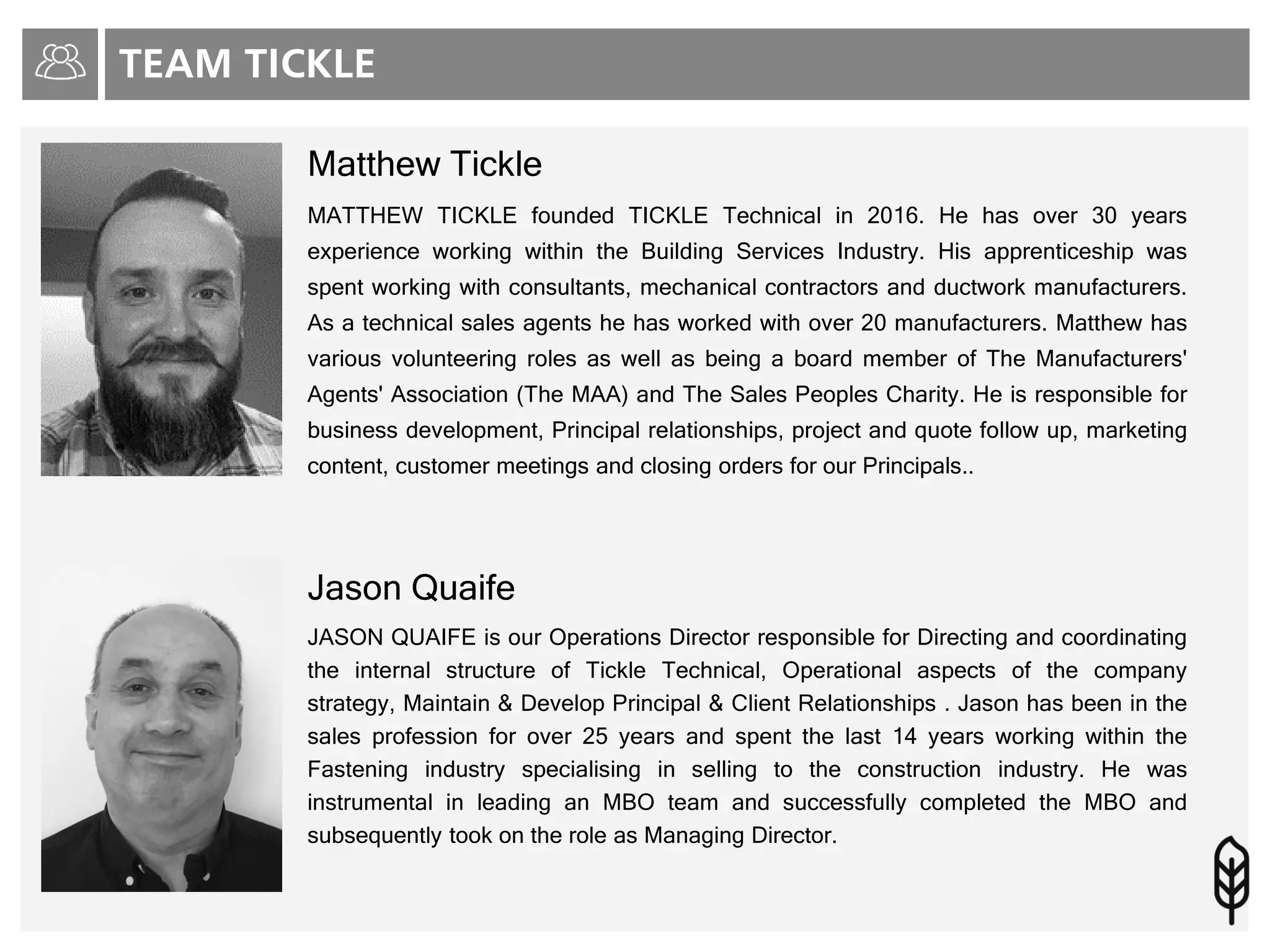 Tickle TECHNICAL Company Profile & Product Portfolio | PDF