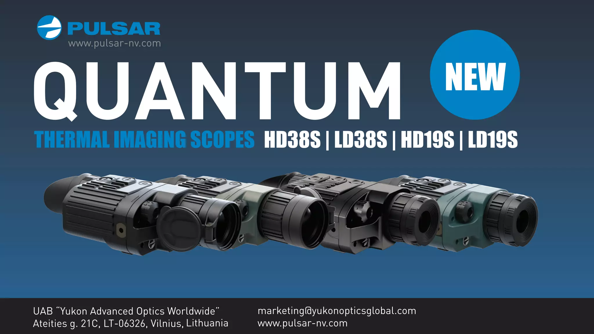 Technical data PULSAR Thermal imaging scopes Quantum HD/LD 19S, 38S ...