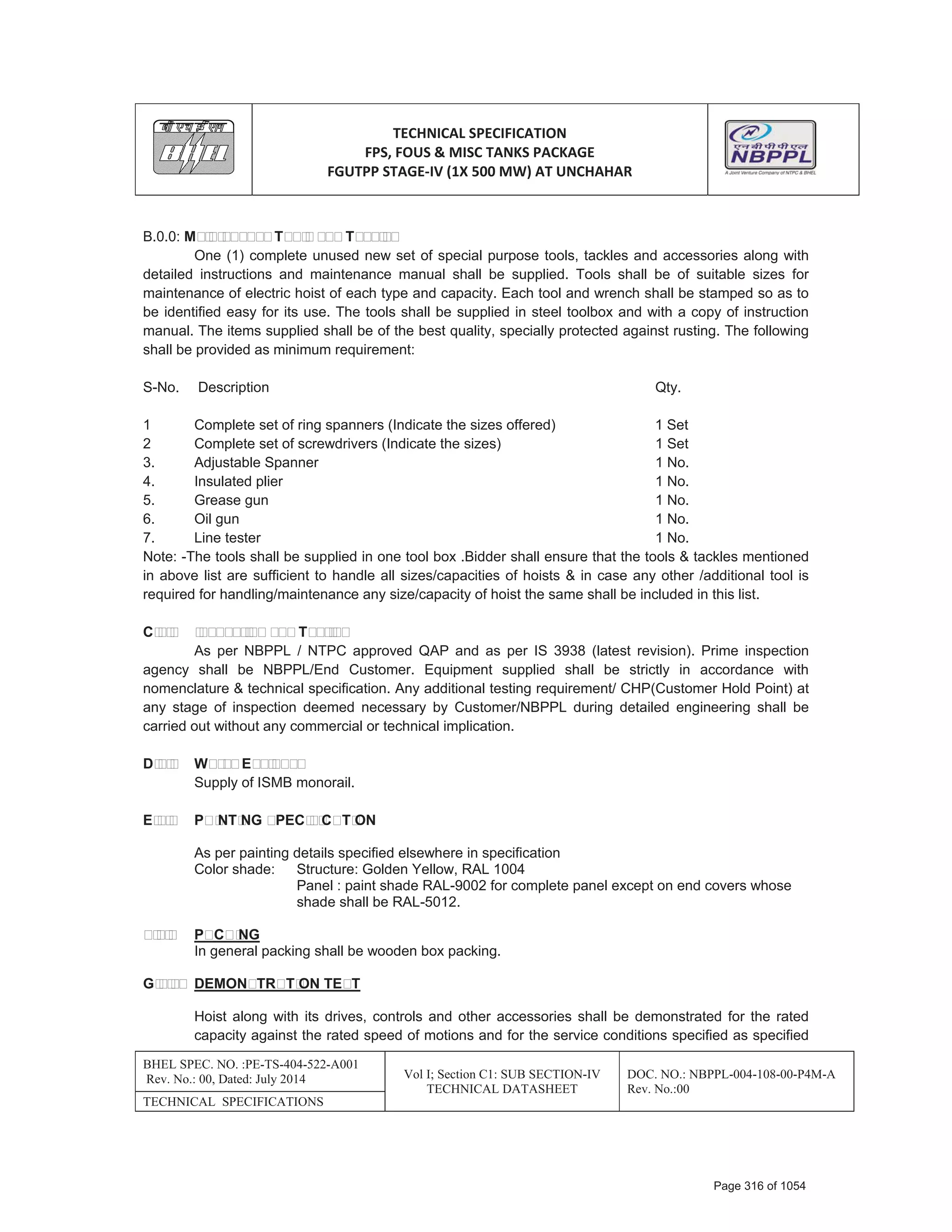 Technical data sheet | PDF