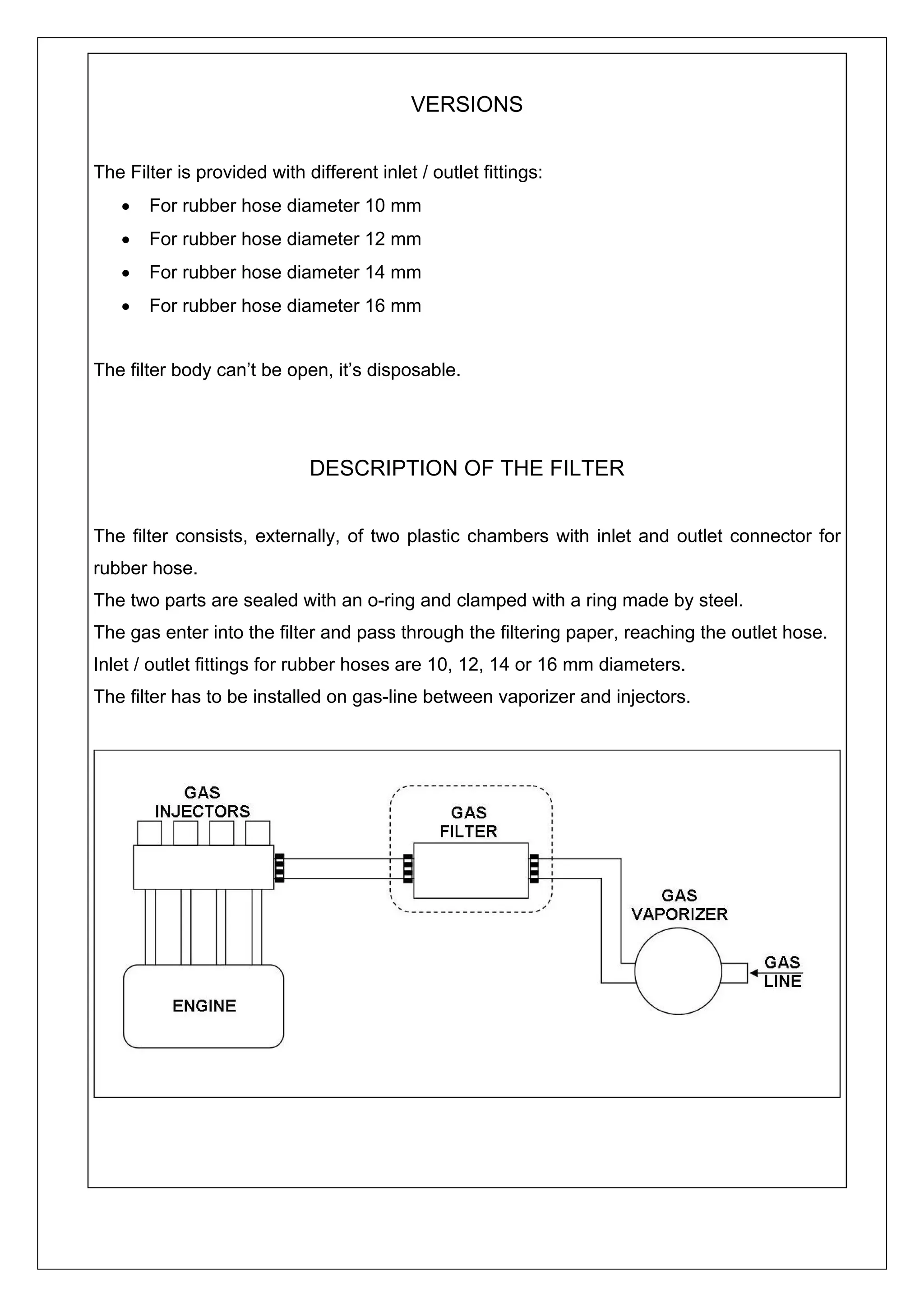 LPG-filters | PDF