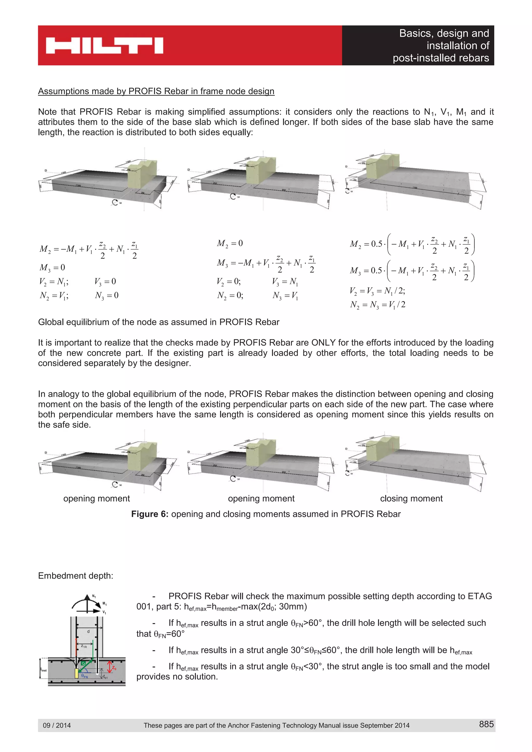 Technical data sheet for post-installed rebar according to EC2 | PDF