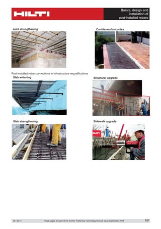 Technical data sheet for post-installed rebar according to EC2 | PDF