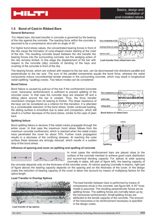 Technical data sheet for post-installed rebar according to EC2 | PDF