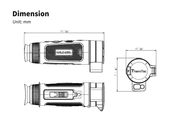 Technical Data | ThermTec Wild 635L | Optics Trade | PDF