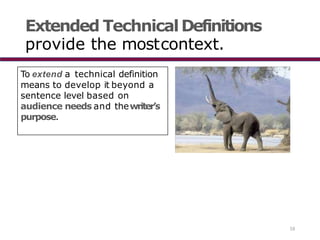 Technical Definition 2 | PPTX