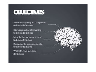 Technical Definition 2 | PPTX