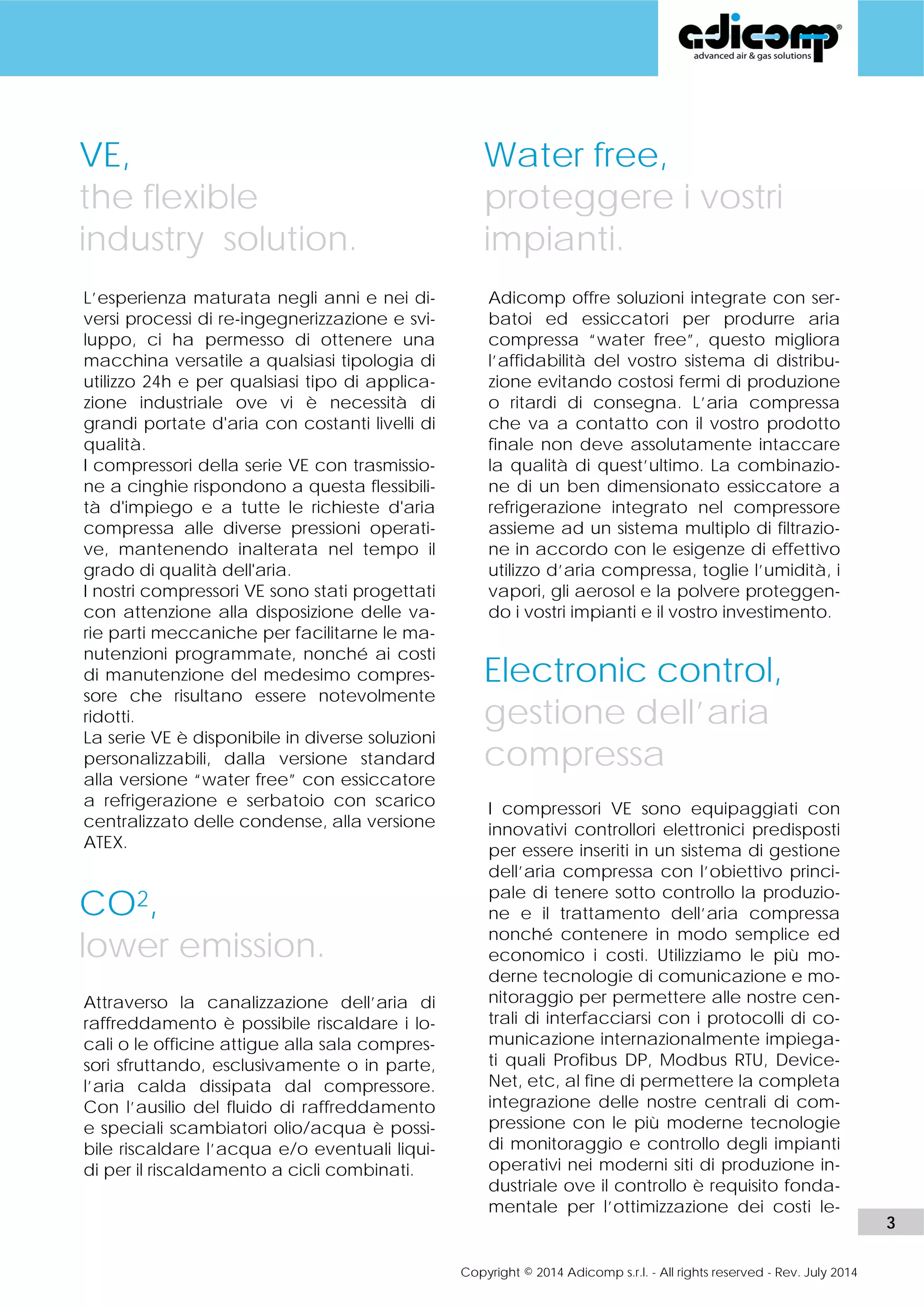 Technical description ve 2014 (it) light | PDF