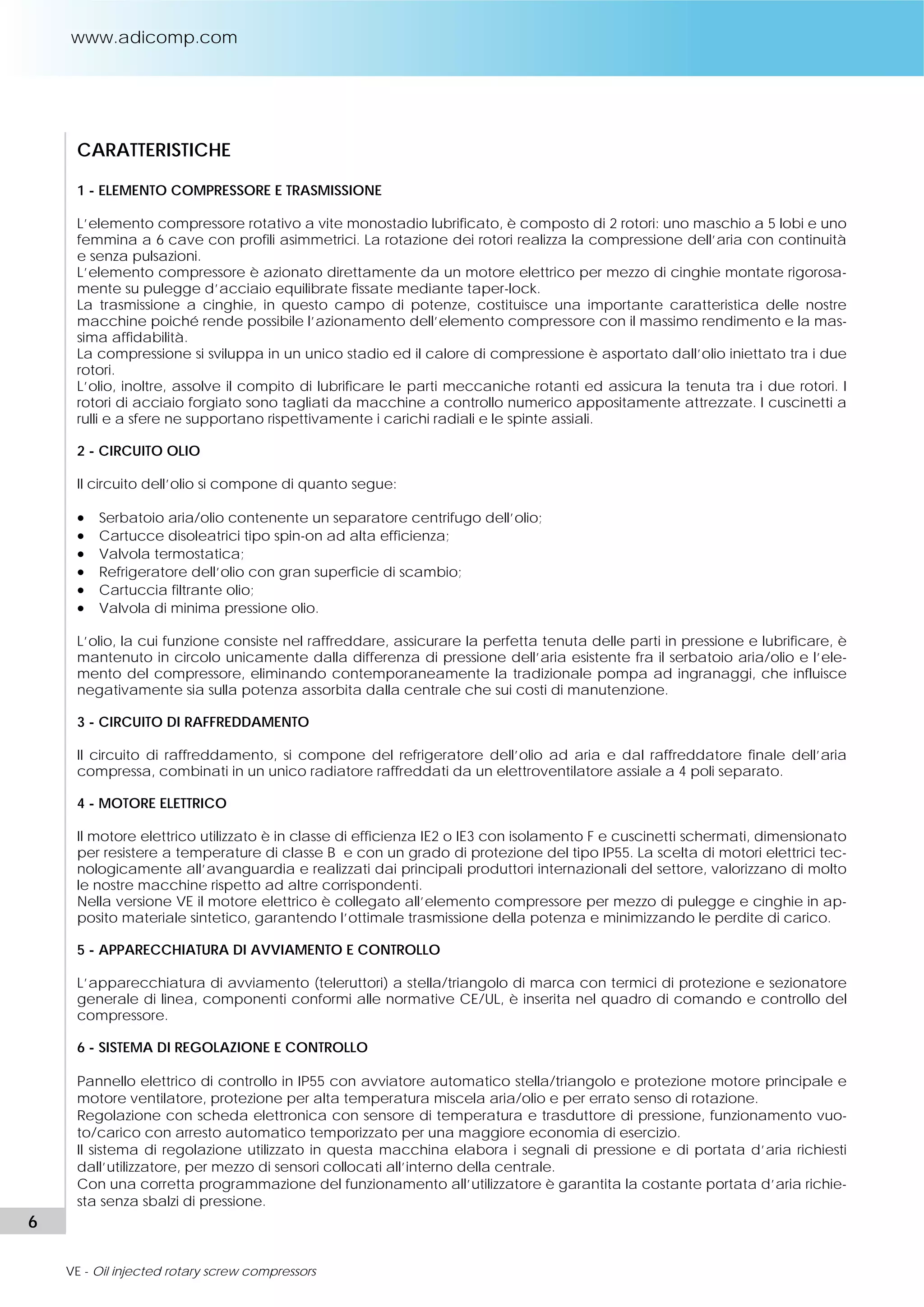 Technical description ve 2014 (it) light | PDF