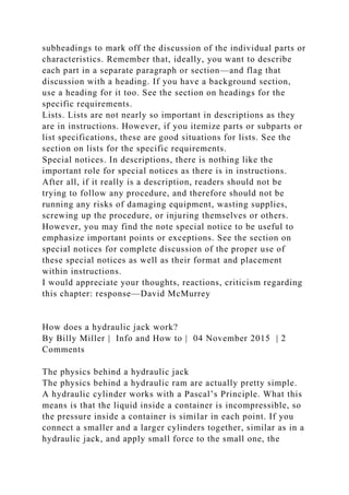 Technical DescriptionWhat does it look likeby David McMurrey.docx ...