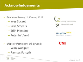 Technical implementation details of a biobank portal enhanced with ...