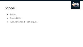 Technical details of the ico | PPT