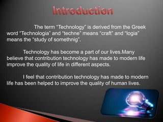 Technical development (2) | PPT