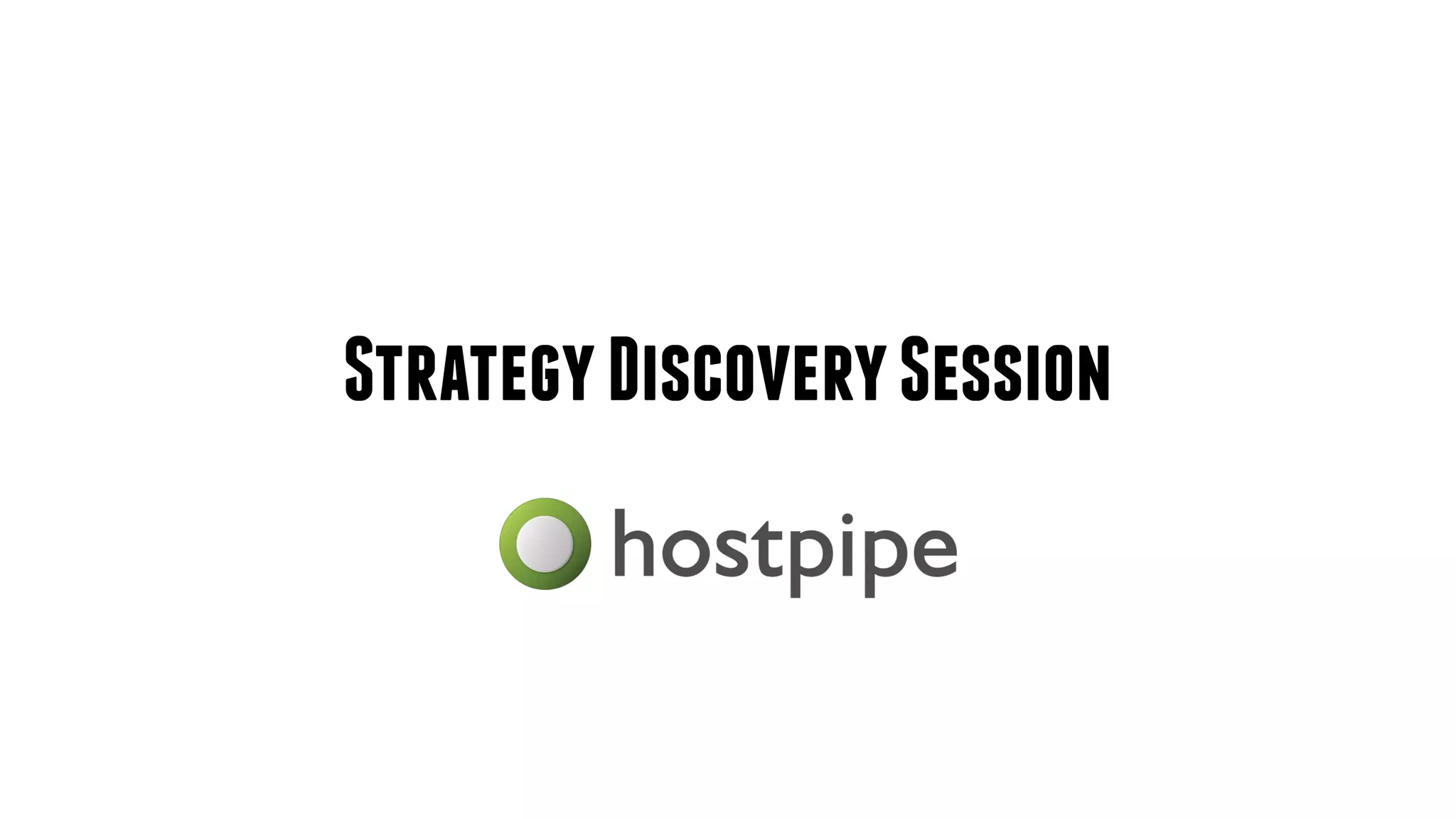 Technical discovery session v2 | PDF