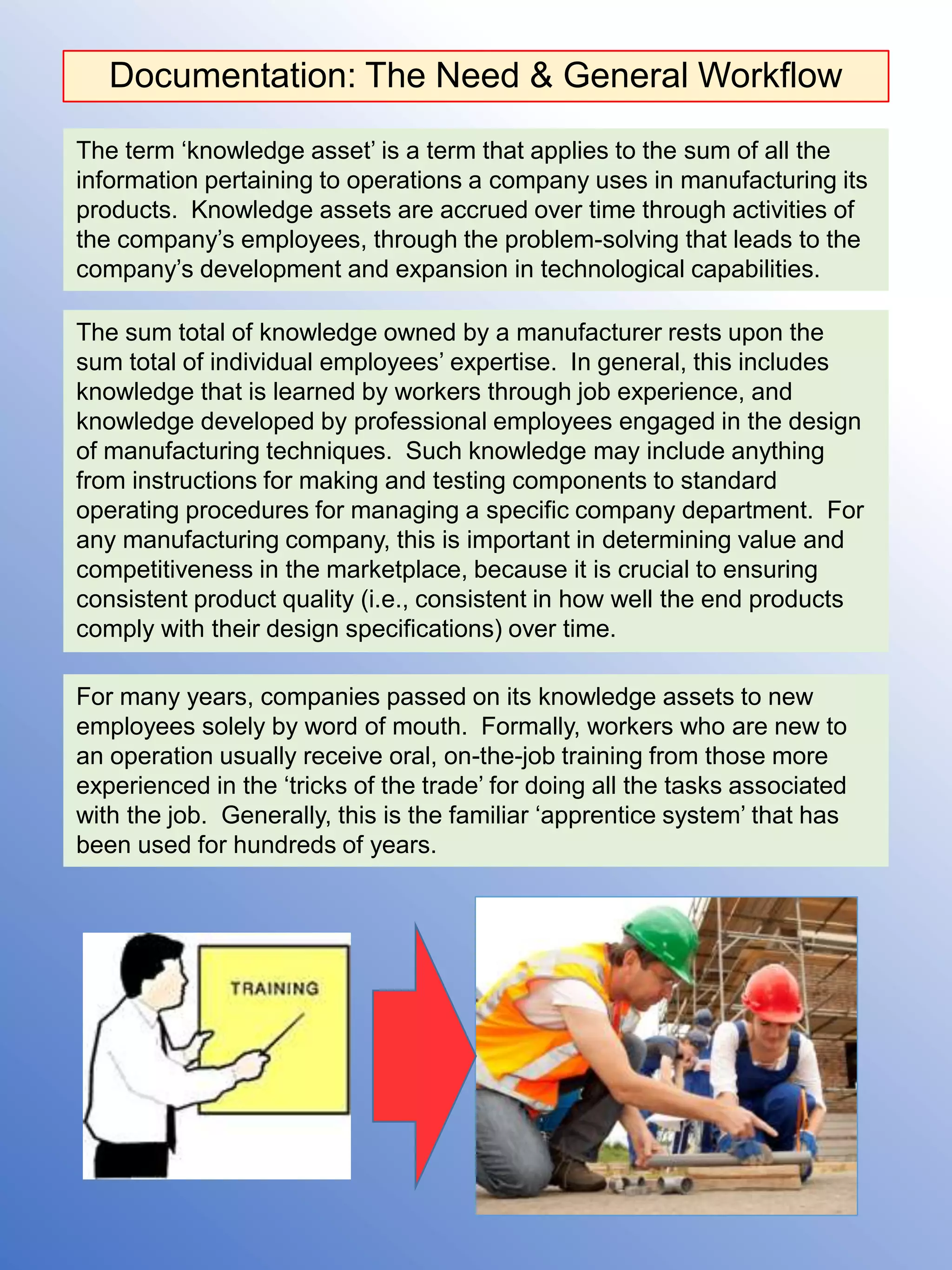 Technical Documentation of Quality Control and Work Standards | PPTX