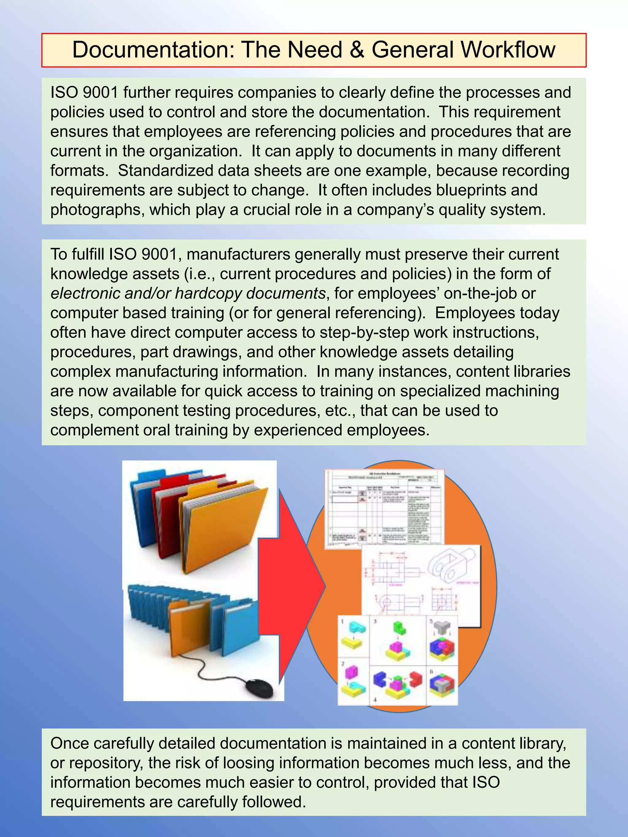 Technical Documentation of Quality Control and Work Standards | PPTX