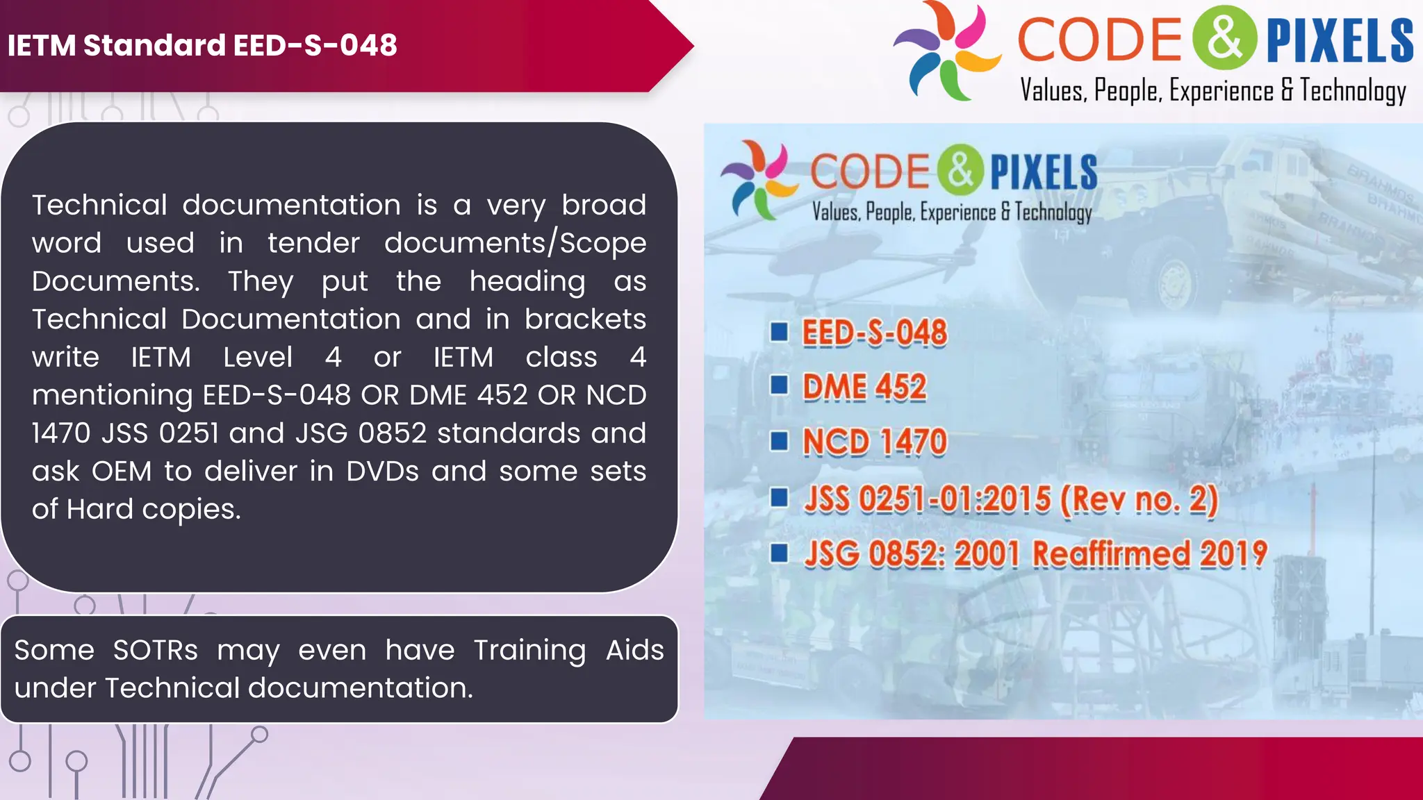 Technical Documentation standards Vs IETM Standard.pdf