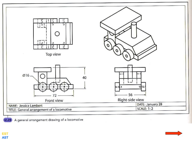 Technical drawing & assembly | PPT | 3-D Graphics | Computer Software and Applications
