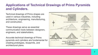 Technical Drawings introduction to drawing of prisms | PPTX