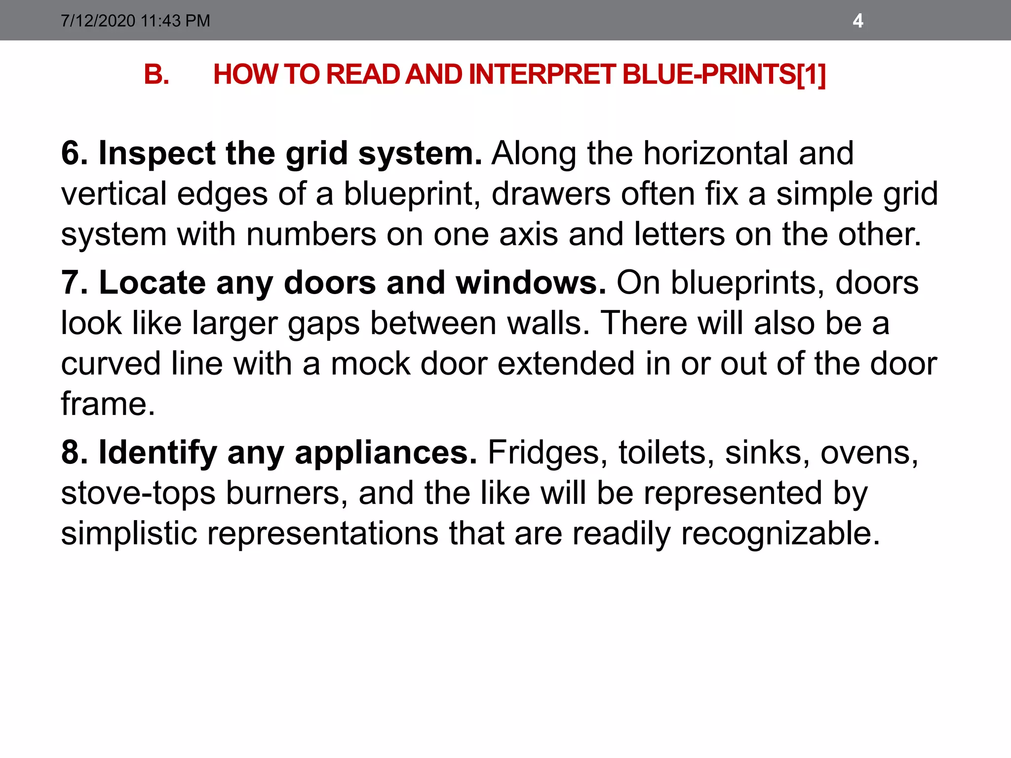 Technical drawing slide | PPTX