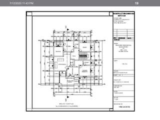 Technical drawing slide | PPTX