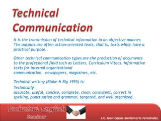 Technical English | PPTX | Resume Writing and Advice | Job Search