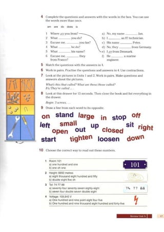 Technical english 1 a sb pages 14 - 28 | PDF