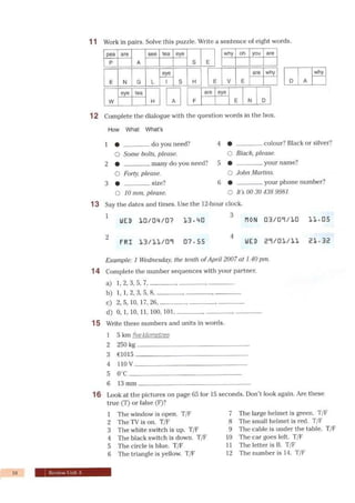 Technical english 1 a sb pages 14 - 28 | PDF