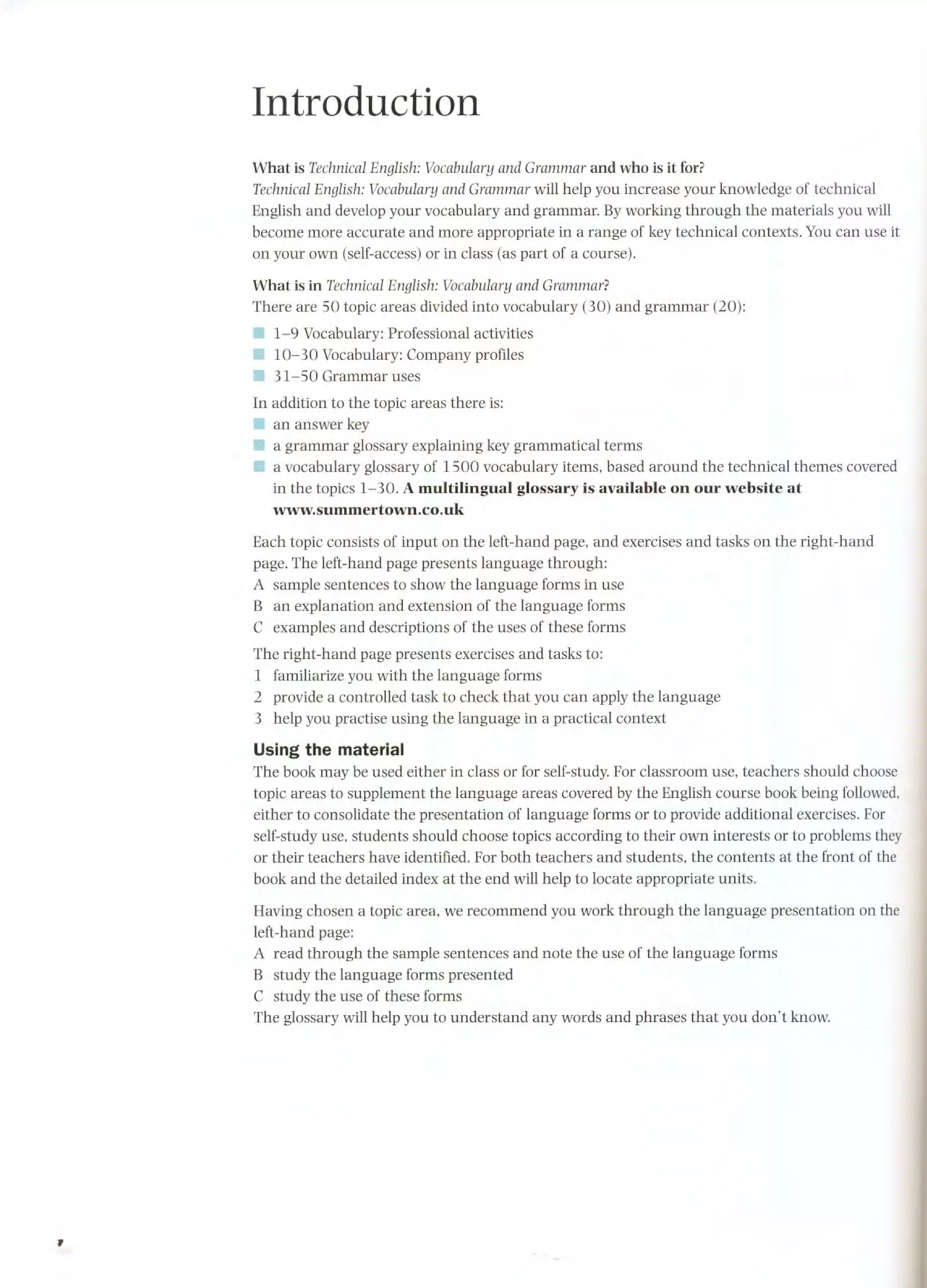 Technical english vocabulary_and_grammar | PDF