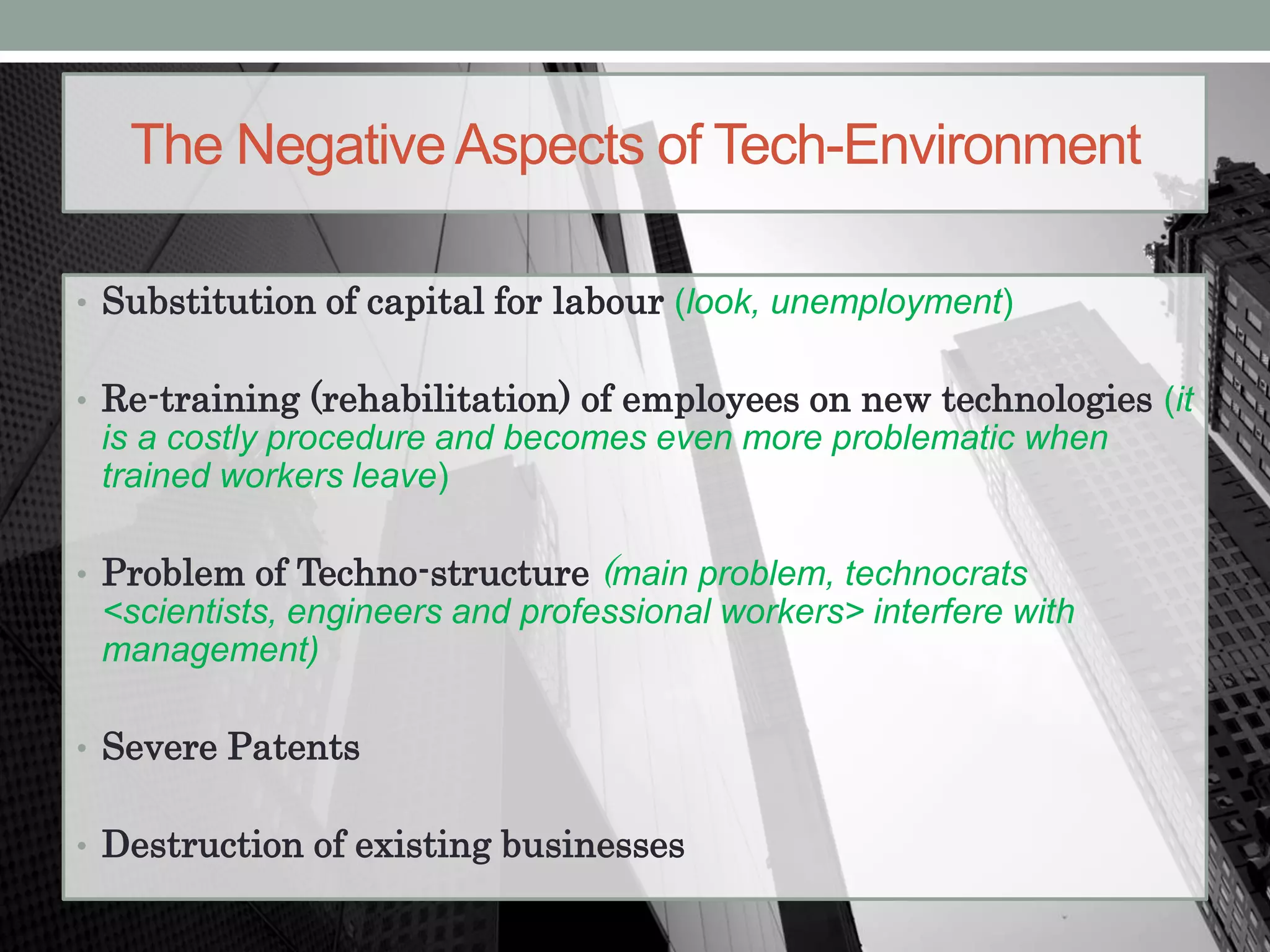 Technical environment ppt | PPT