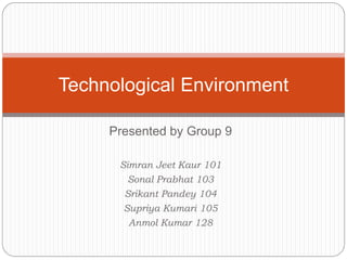 Technical environment ppt | PPT