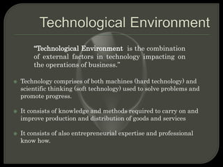 Technical environment ppt | PPT