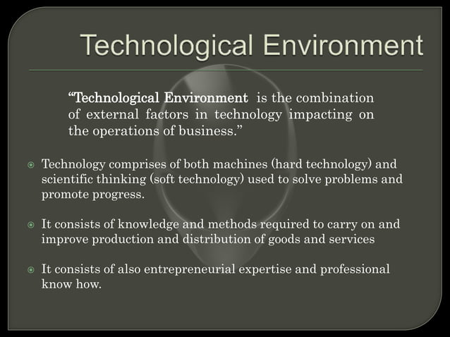 Technical environment ppt | PPT