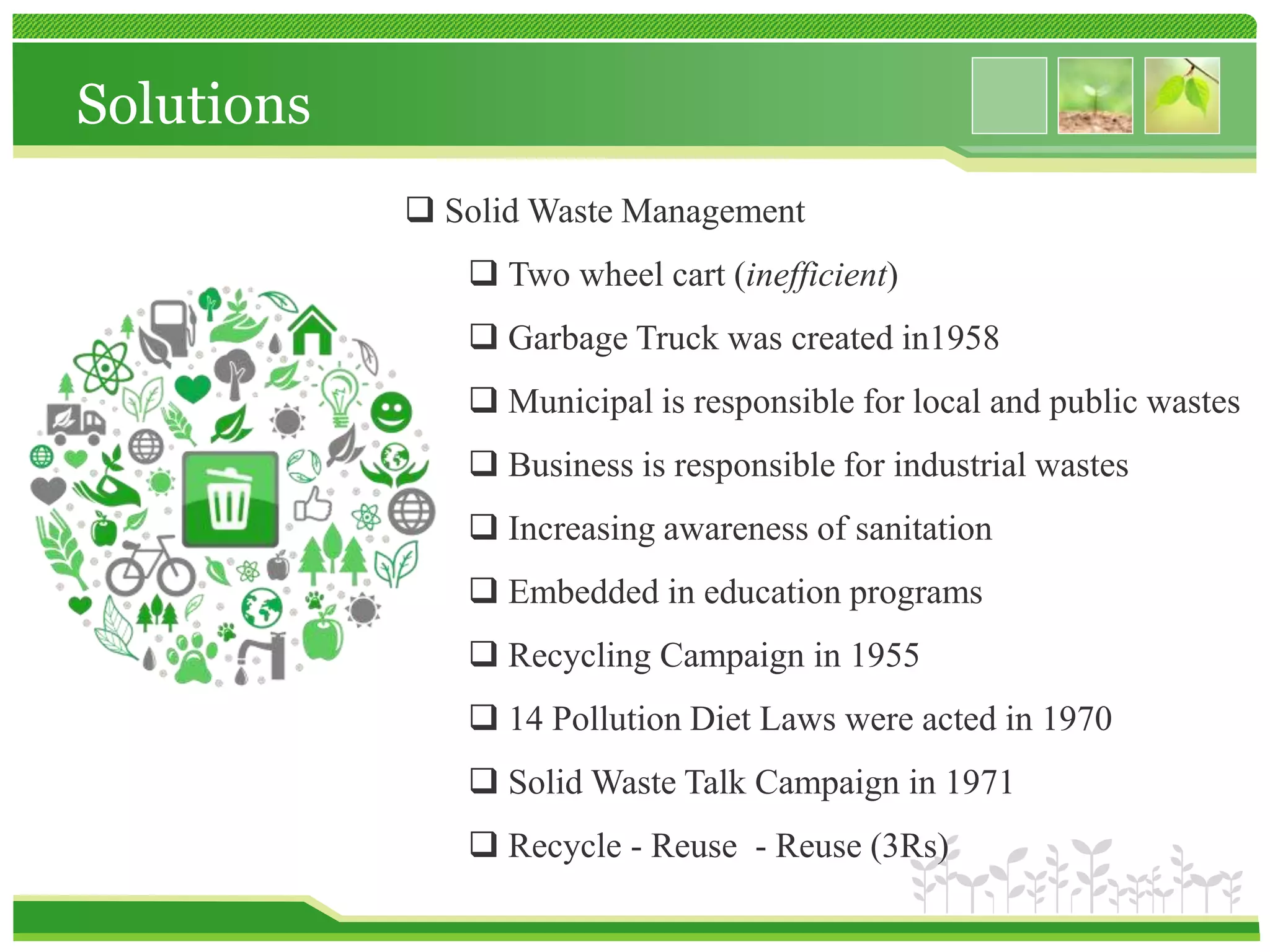 Technical expertise of japan in solid waste management__Intructed by ...