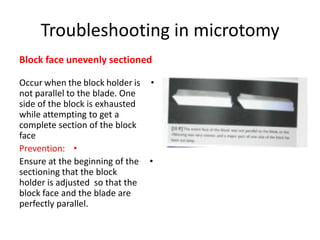 Technical faults in histopathology lab | PPTX