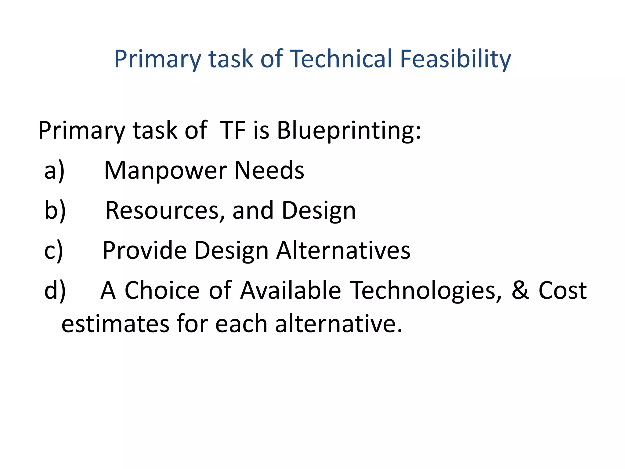 Technical feasibility ppt | PPTX