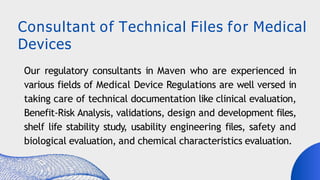 Technical Files for Medical Devices | PPTX