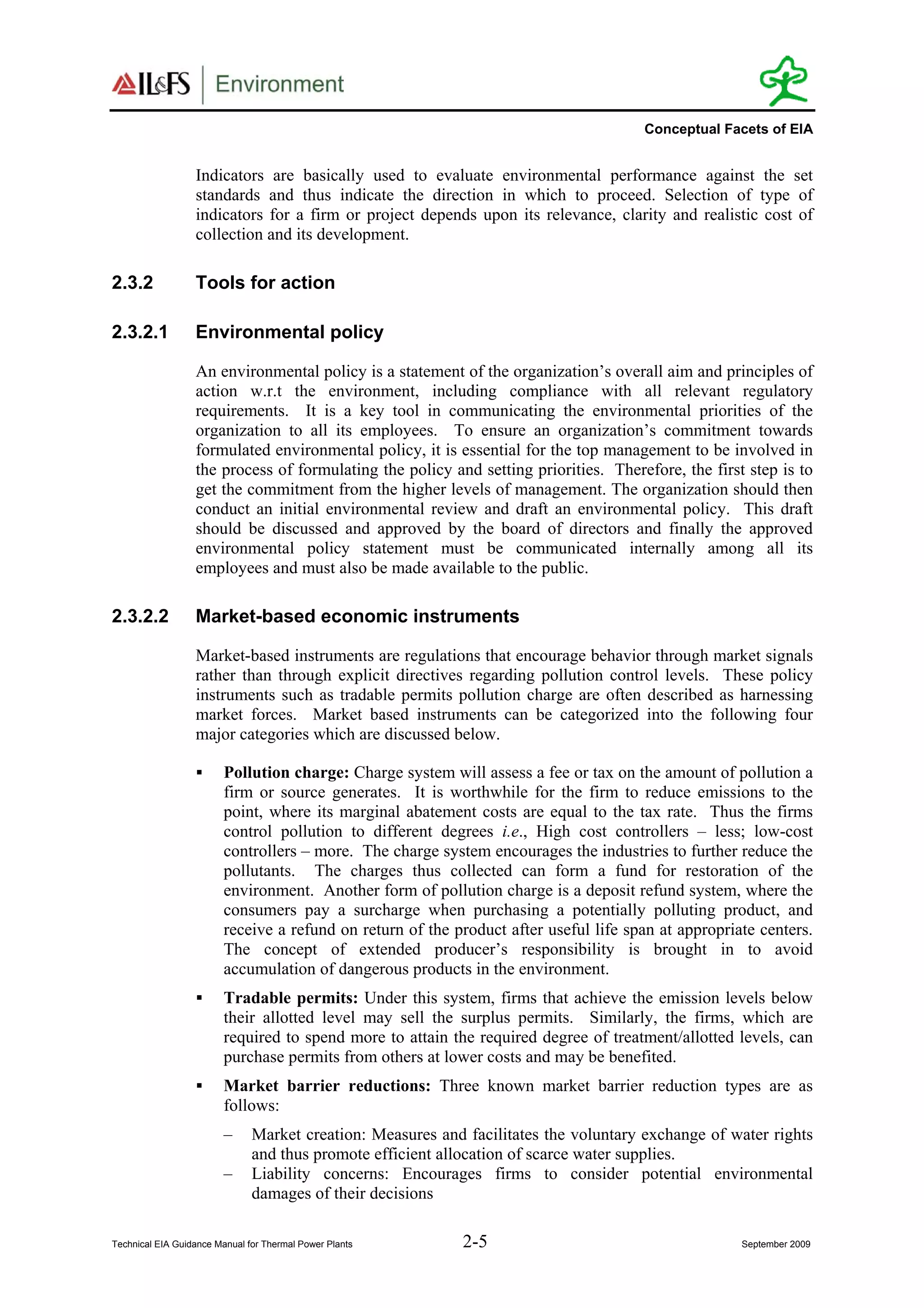 Technical guidance manual for thermal pp for moef by ilfs | PDF