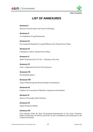 Technical guidance manual for thermal pp for moef by ilfs | PDF