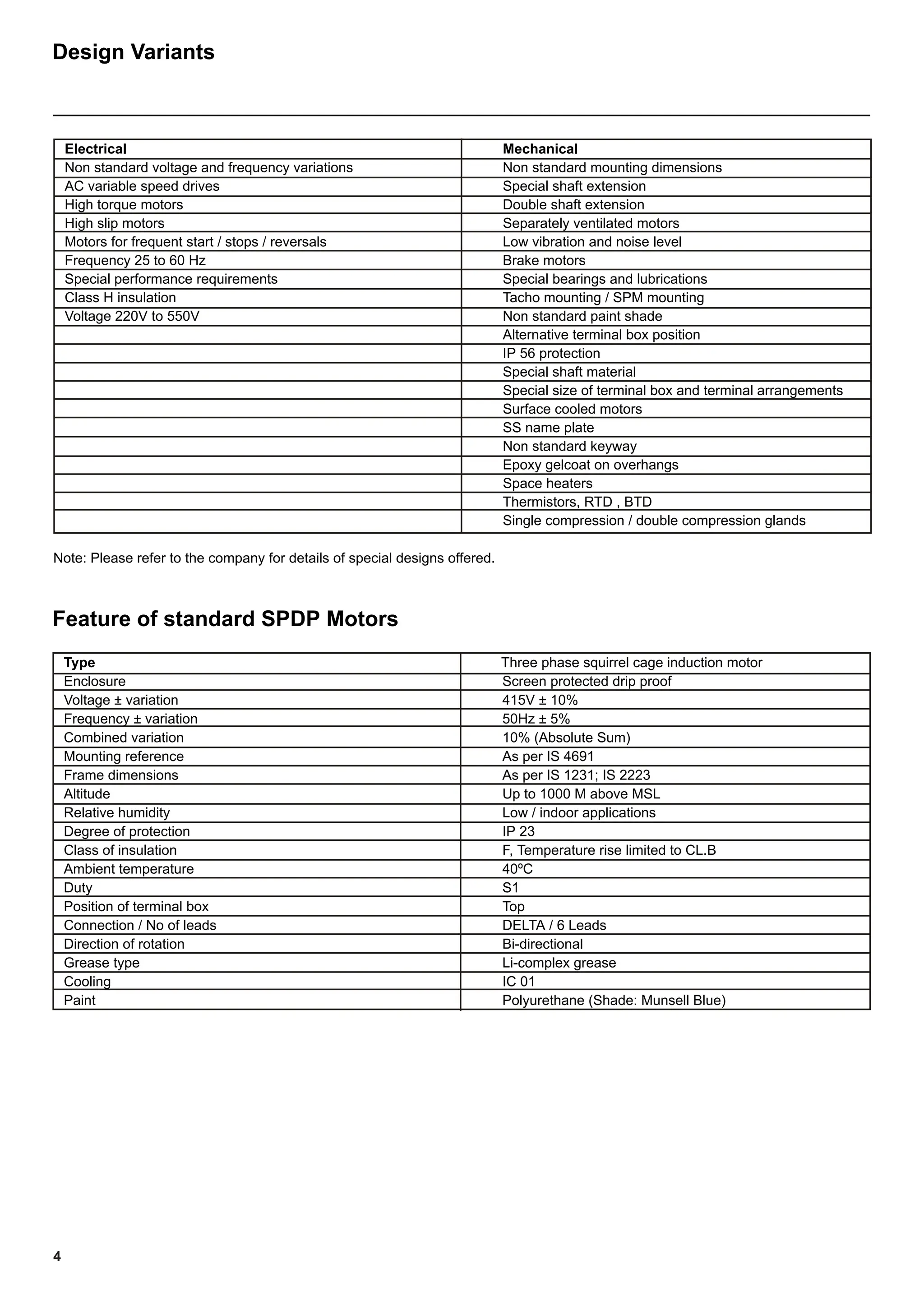 Technical guide for selection of LT motor | PDF